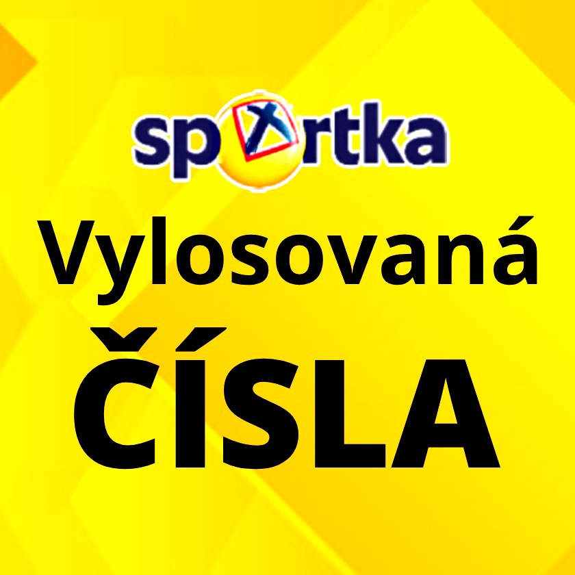 SPORTKA Vylosovaná ČÍSLA dnes a ️ Výsledky - Kontrola tiketu