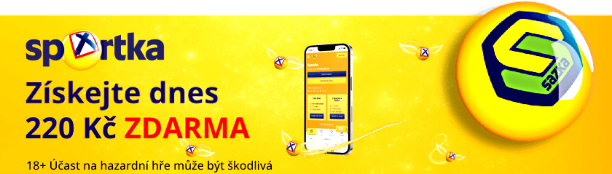 SPORTKA Vylosovaná ČÍSLA dnes a ️ Výsledky - Kontrola tiketu